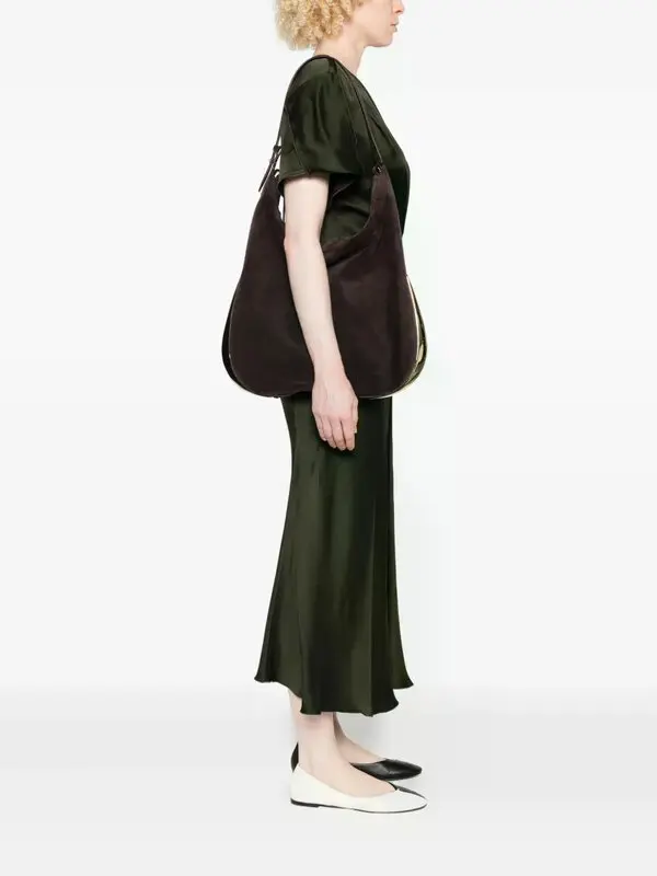 Benedetta Bruzziches Suede Shoulder Bag