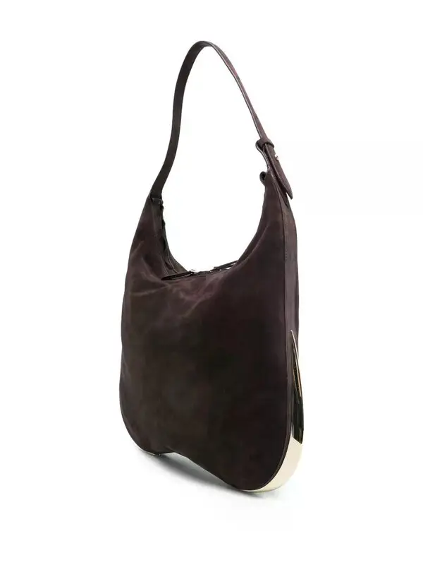 Benedetta Bruzziches Suede Shoulder Bag