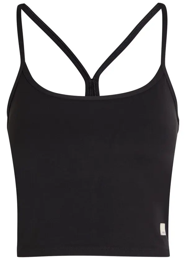 Vuori All The Feels Stretch-jersey Tank - Black