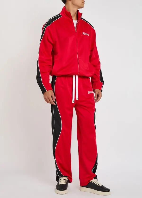 NAHMIAS Logo-embroidered Jersey Track Jacket