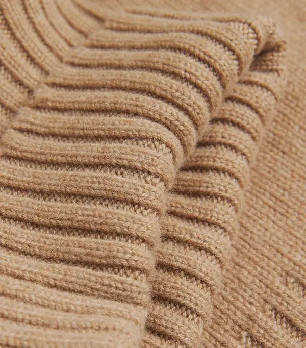 Harrods Cashmere Rollneck Mini Dress - Neutral