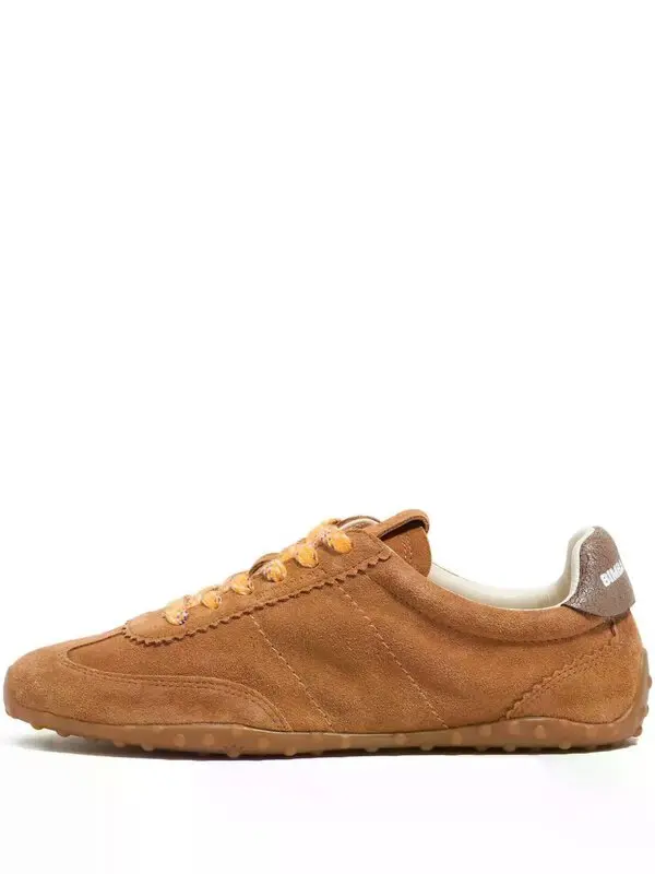 Bimba Y Lola Suede Lace-up Sneakers - Brown