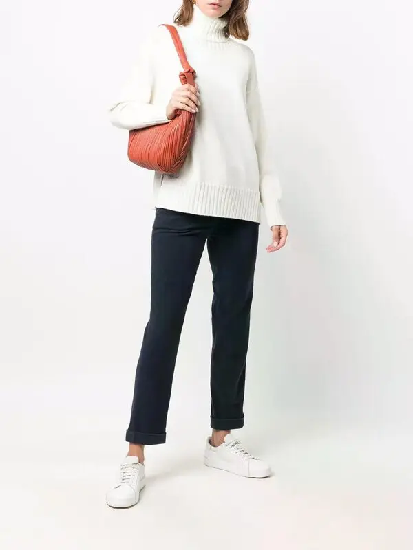DRUMOHR Merino Wool Roll Neck Jumper