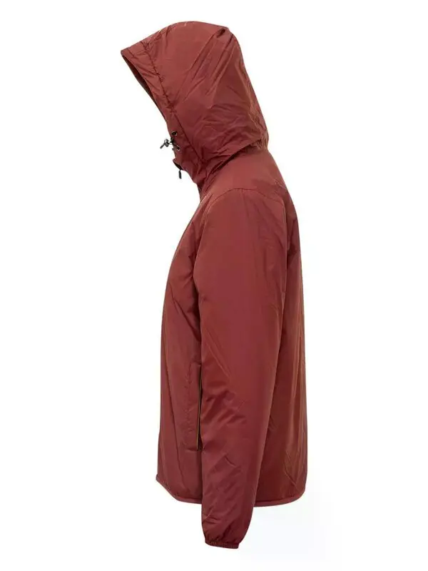 K-WAY Hooded Padded Jacket - Red
