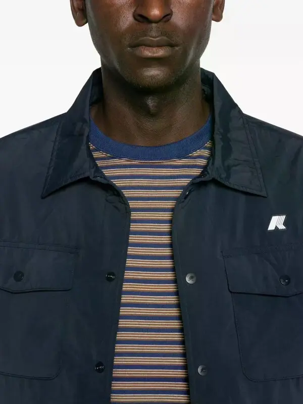K-WAY Flap-pocket Shirt - Blue
