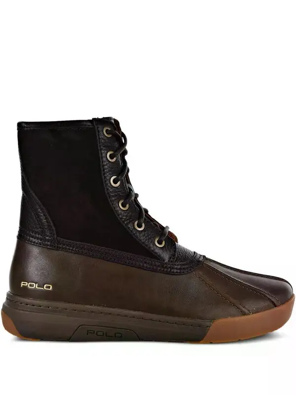 Polo Ralph Lauren Declan Lace-up Leather Boots - Brown