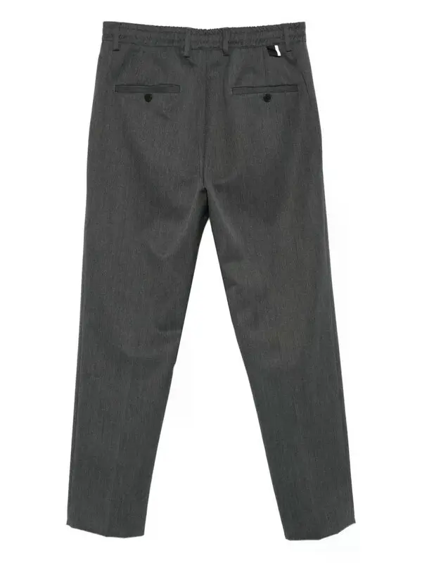 LOW BRAND Pleated-front Tailored Trousers