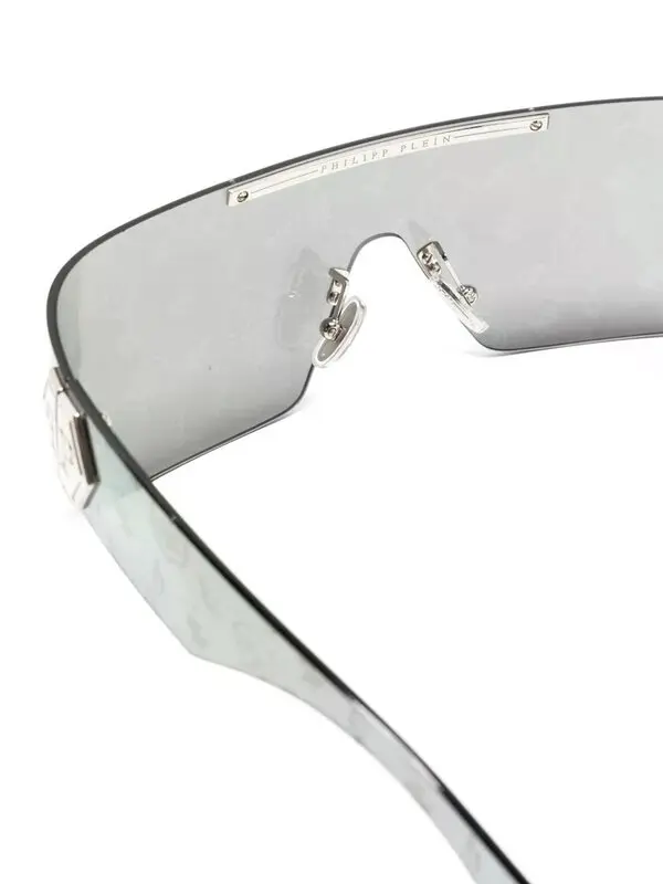 Philipp Plein Logo Plaque Sunglasses