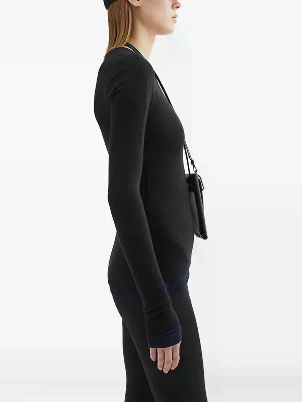 JIL SANDER Long Sleeve Wool T-shirt