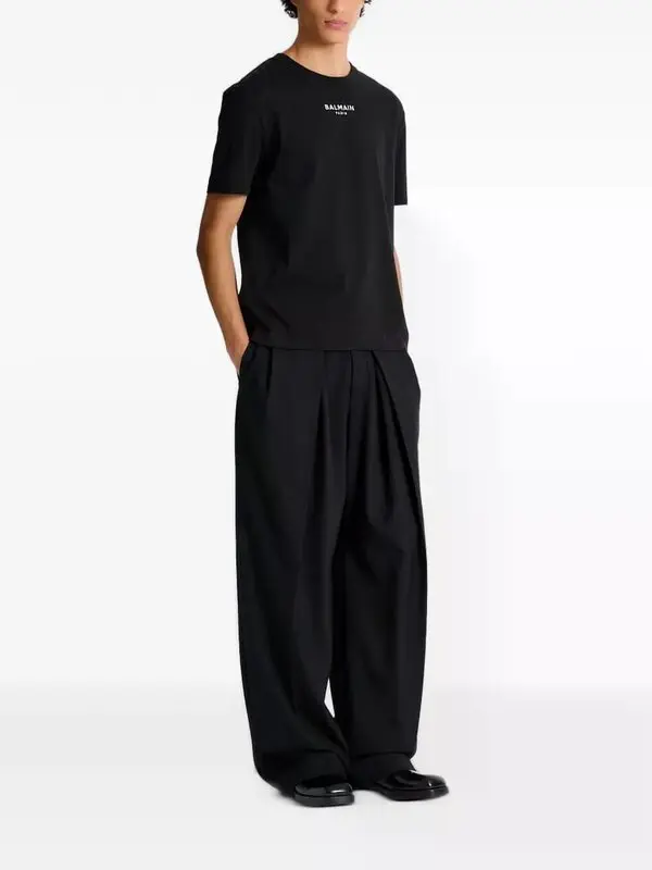 Balmain Embroidered Logo T-shirt