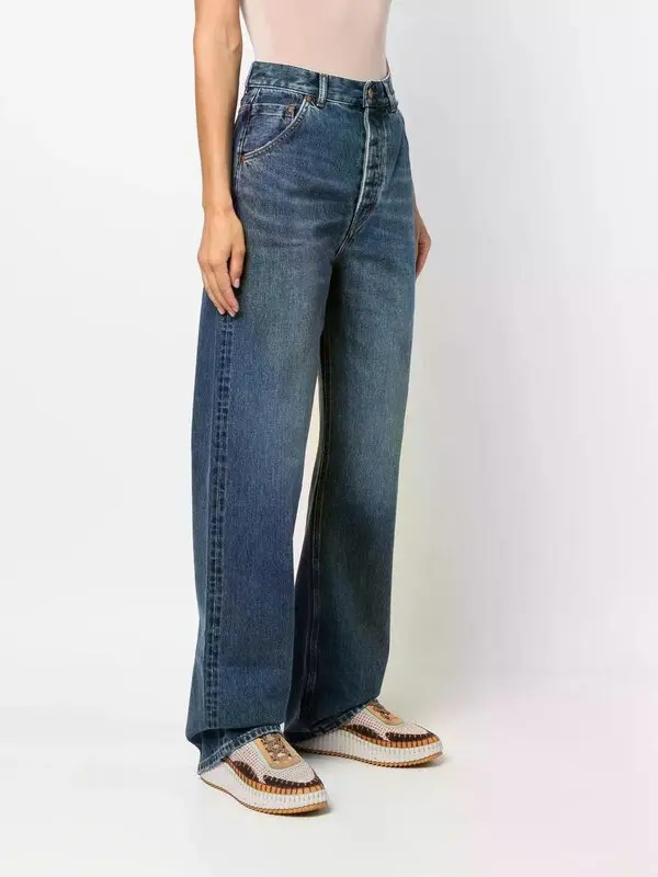 Chloé High-rise Wide-leg Jeans