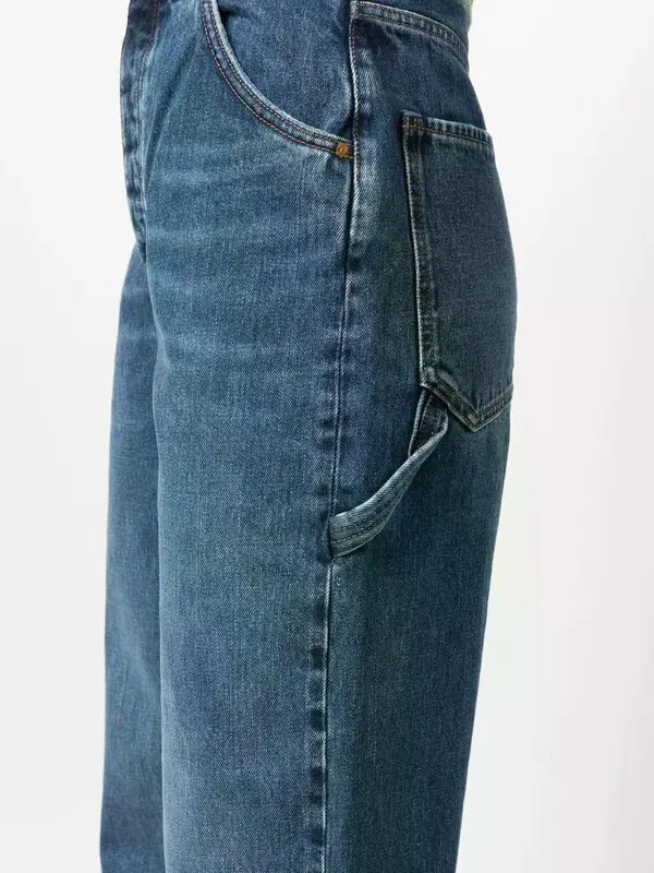 Chloé High-rise Wide-leg Jeans