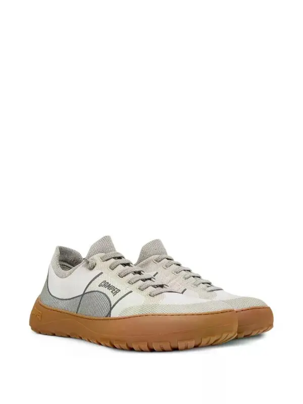 Camper Logo Detail Knitted Sneakers - Neutrals
