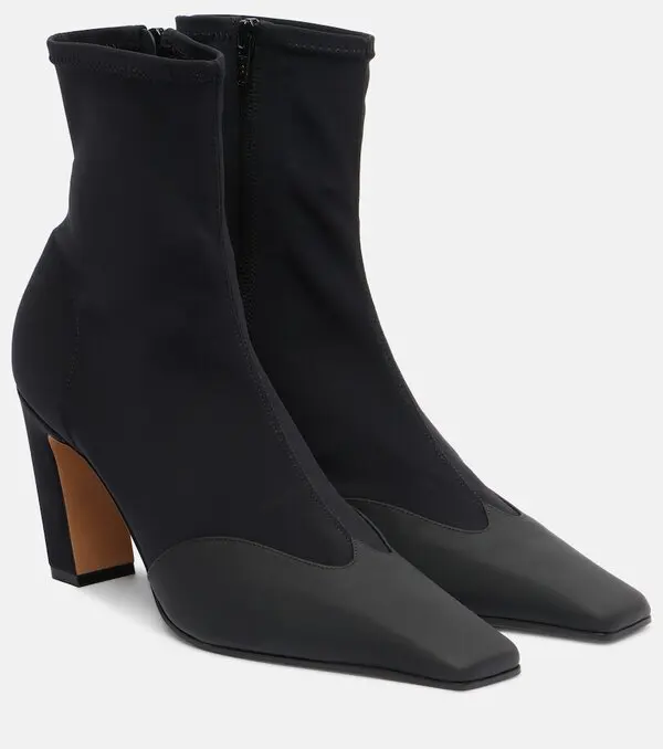 Khaite Nevada 85 Mid-calf Boots - Black