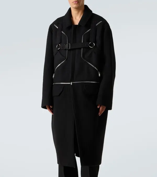 Rick Owens Virgin Wool Coat