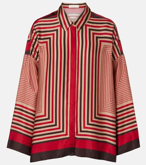 Faithfull The Brand Cora Printed Oversized Shirt - Multicoloured