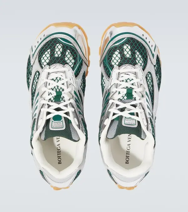 Bottega Veneta Orbit Sneakers - Silver