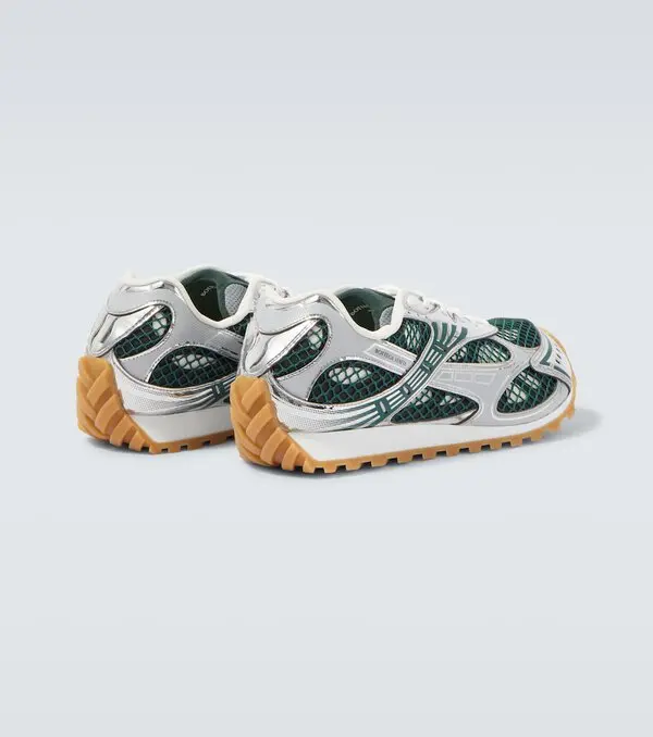 Bottega Veneta Orbit Sneakers - Silver