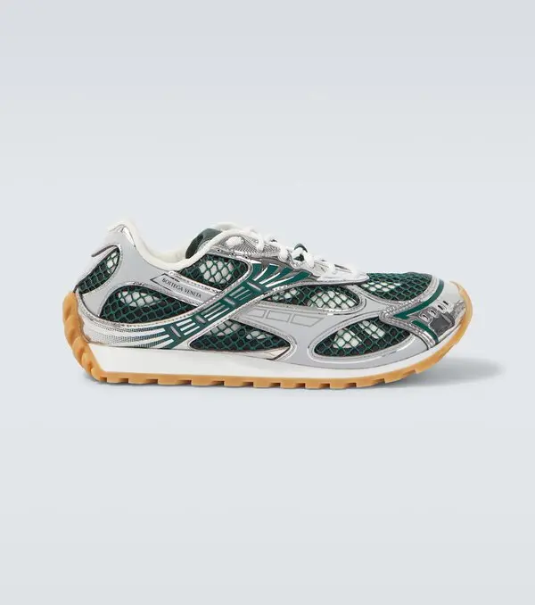 Bottega Veneta Orbit Sneakers - Silver