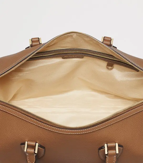 ASPINAL OF LONDON Leather Hudson Bag - Brown