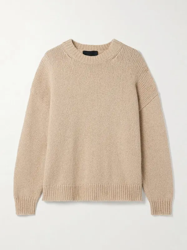 NILI LOTAN Chassy' Camel Hair Sweater - Neutrals