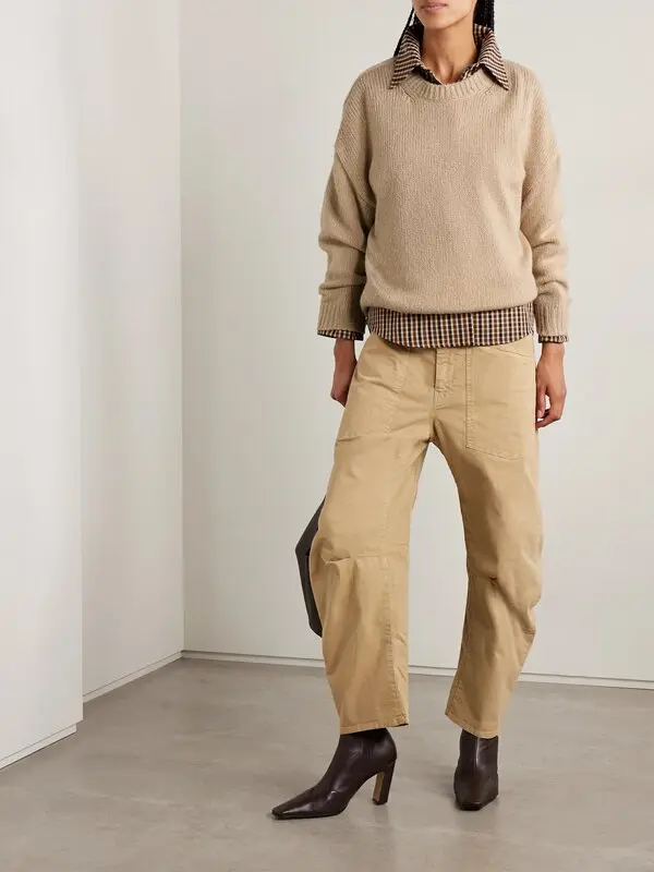 NILI LOTAN Chassy' Camel Hair Sweater