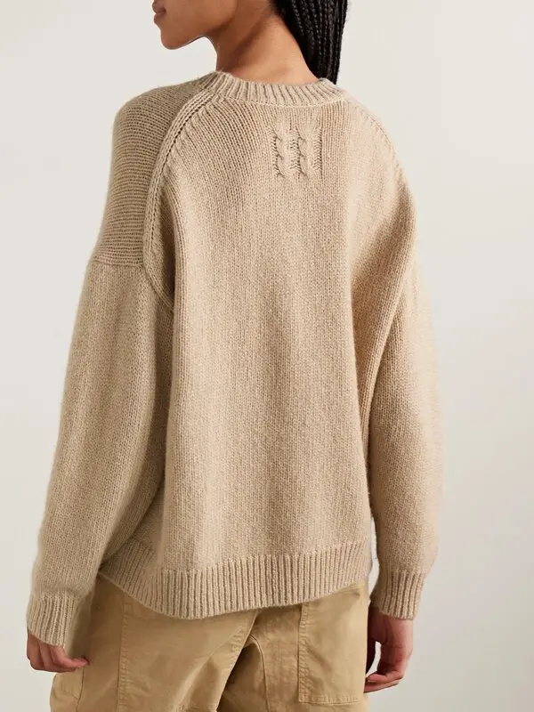 NILI LOTAN Chassy' Camel Hair Sweater