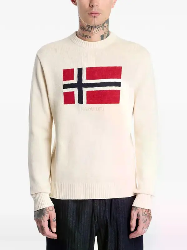 NAPAPIJRI Flag-embellishment Sweater