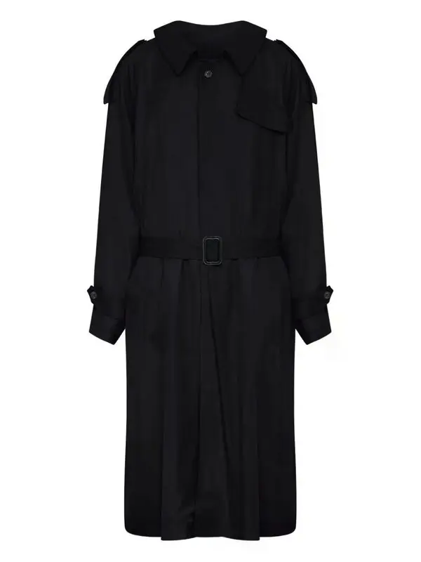 MAISON MARGIELA Double-breasted Belted Coat