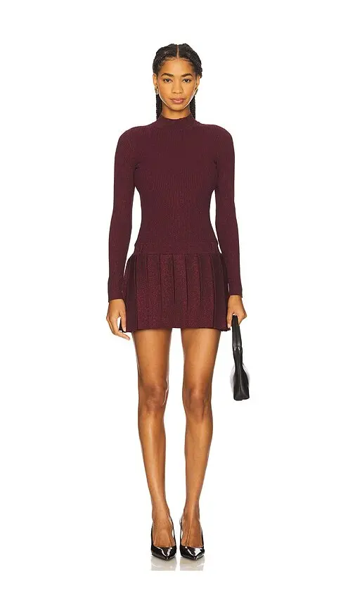 Retrofete Devika Knit Dress - Wine