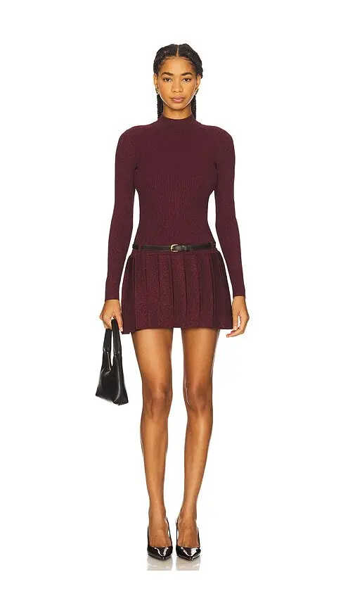 Retrofete Devika Knit Dress - Wine