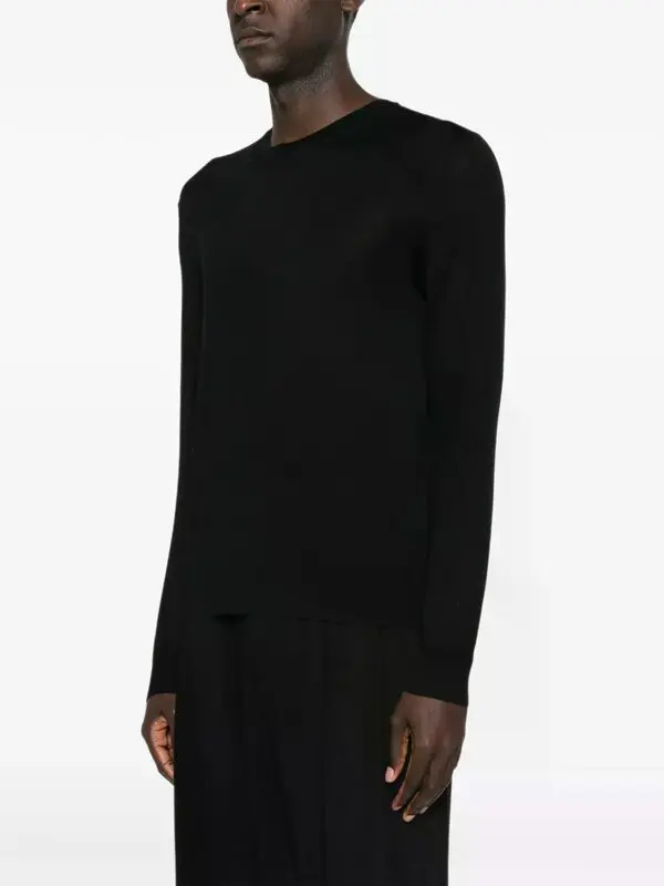 Saint Laurent Round Neck Wool Sweater
