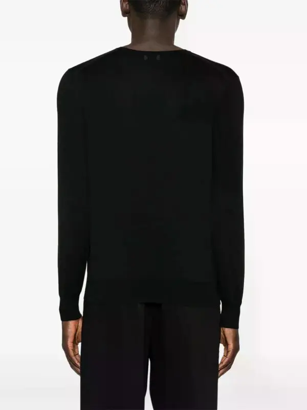 Saint Laurent Round Neck Wool Sweater