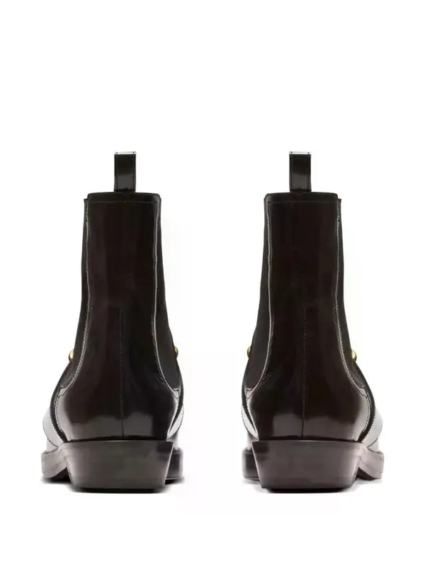 Balmain Chain Embellished Chelsea Boots