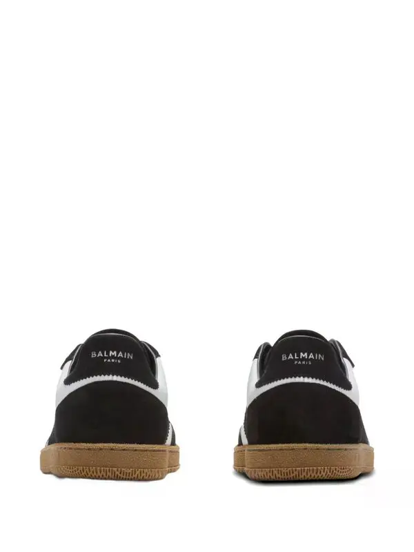 Balmain Two-tone Lace-up Sneakers