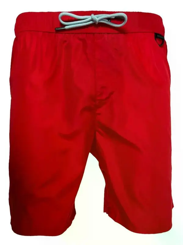 Iceberg Logo-plaque Swim Shorts - Red