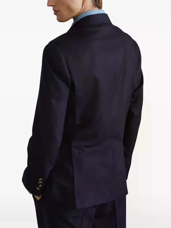Brunello Cucinelli Single-breasted Wool Blazer