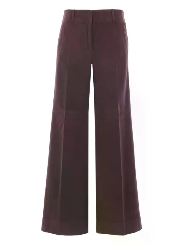 Incotex Wide-leg Trousers - Brown
