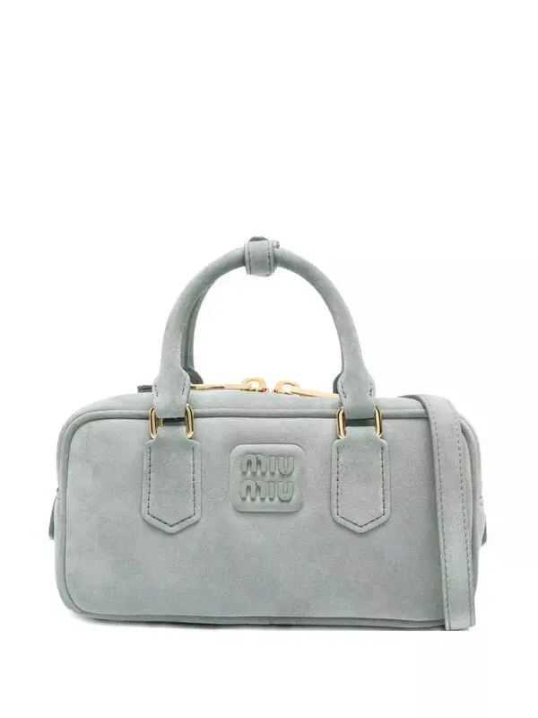 Miu Miu Arcadie Top-handle Satchel - Grey