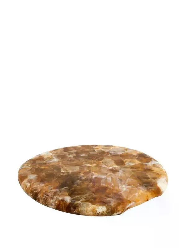 Dinosaur Designs Round-shape Cheese Platter - Brown