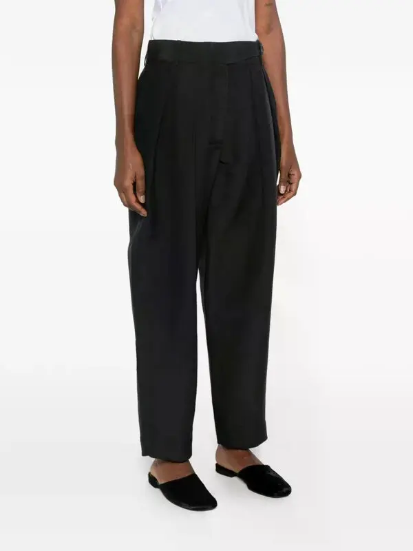 THE ROW Dyri Pleated Trousers
