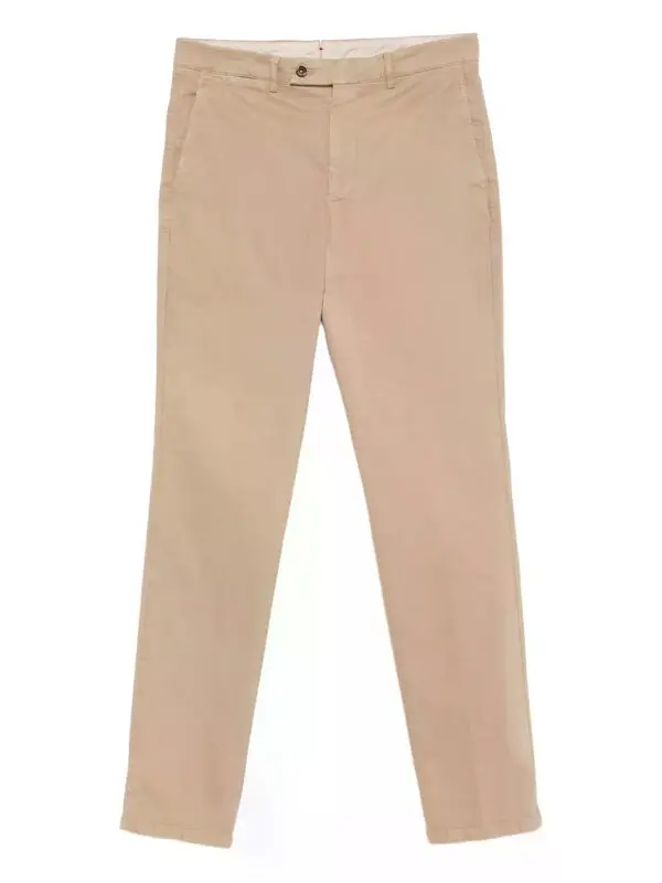 BERWICH Flat-front Trousers - Neutrals