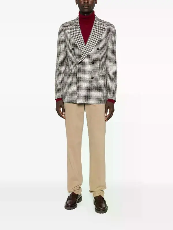 BERWICH Flat-front Trousers - Neutrals