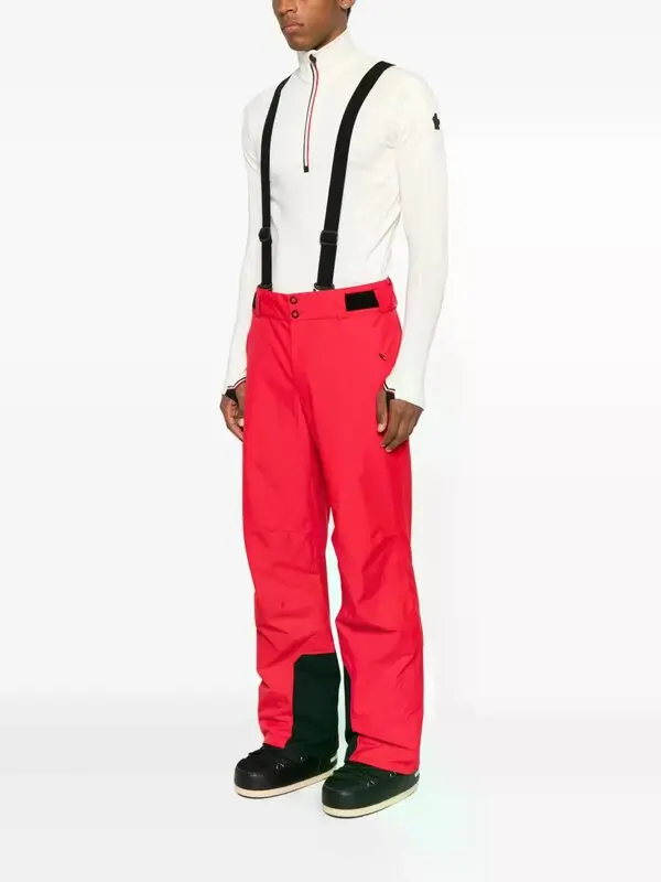 Rossignol Padded Ski Dungarees - Red
