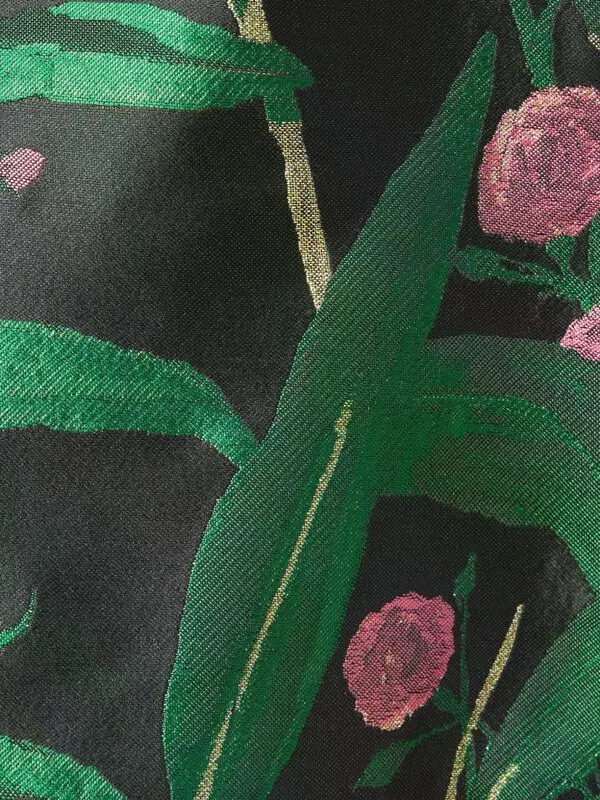 La DoubleJ Good Butt Floral-print High-waisted Shorts