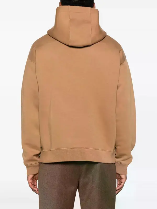 Fendi Ff-embroidered Hoodie