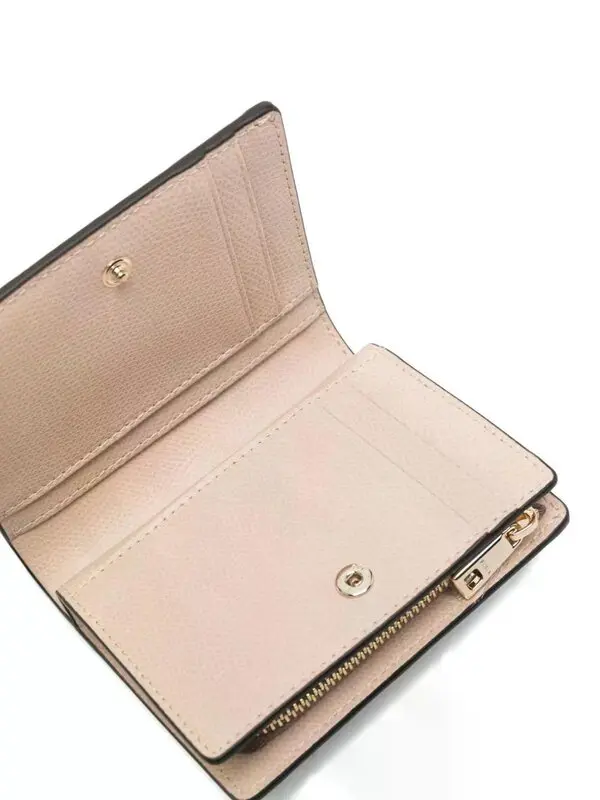 Furla Logo-plaque Wallet - Grey