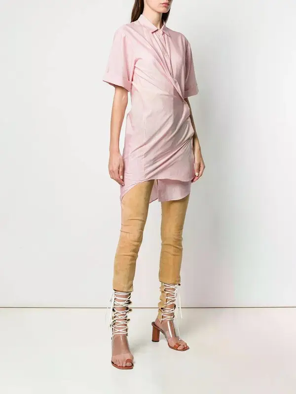 BEN TAVERNITI UNRAVEL PROJECT Striped Cotton Shirt