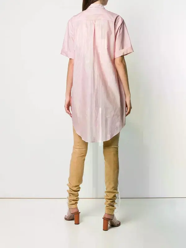 BEN TAVERNITI UNRAVEL PROJECT Striped Cotton Shirt