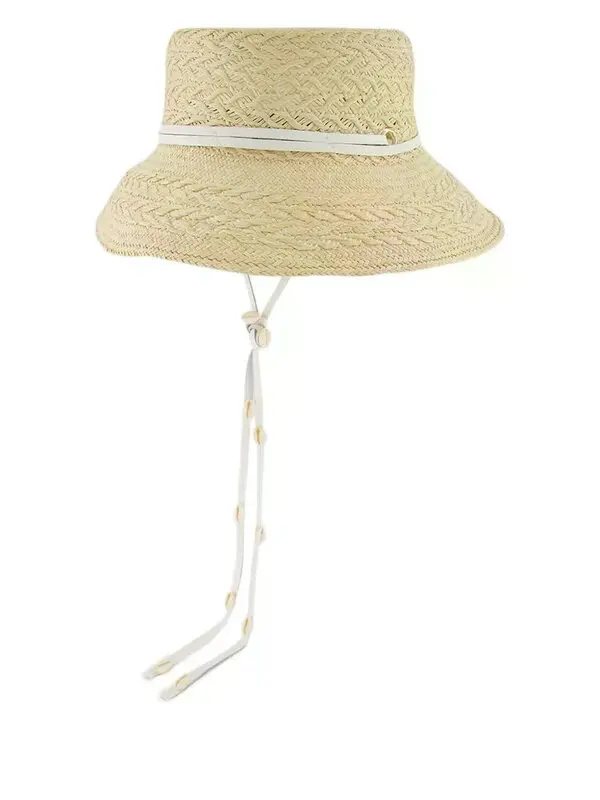 SENSI STUDIO Textured Straw Sun Hat